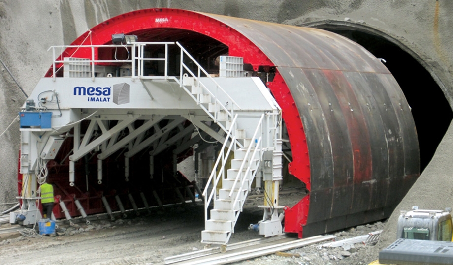 TRAVELLING TUNNEL FORM - Mesa İmalat : Mesa İmalat